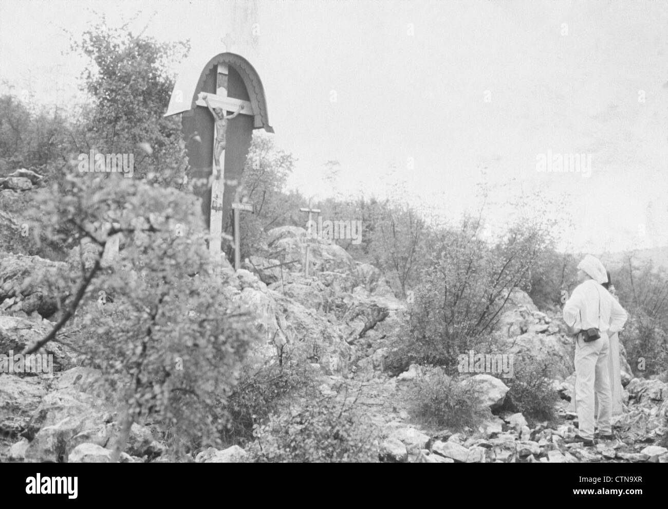 Medjugorje, a village in Herzegovina where Our Lady appeared. October ...