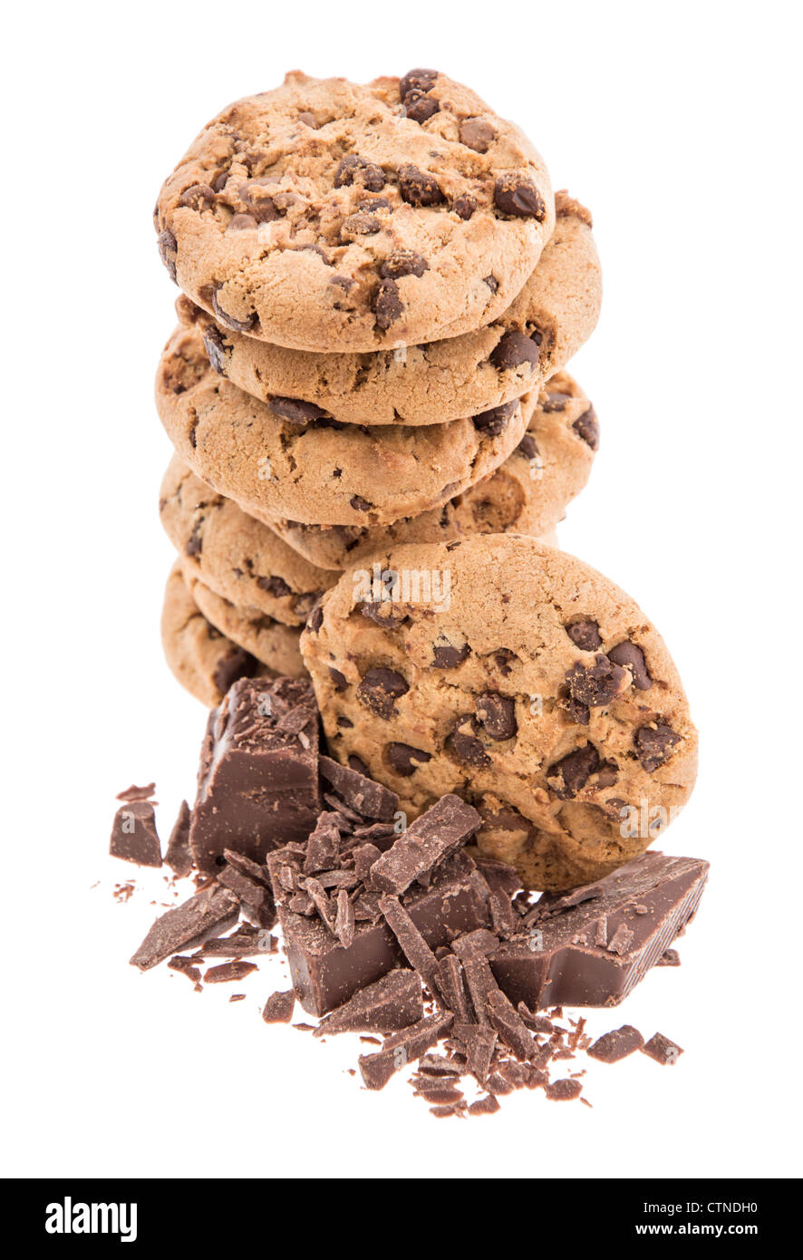 Heap of mixed Cookies isolated on white background Stock Photo - Alamy