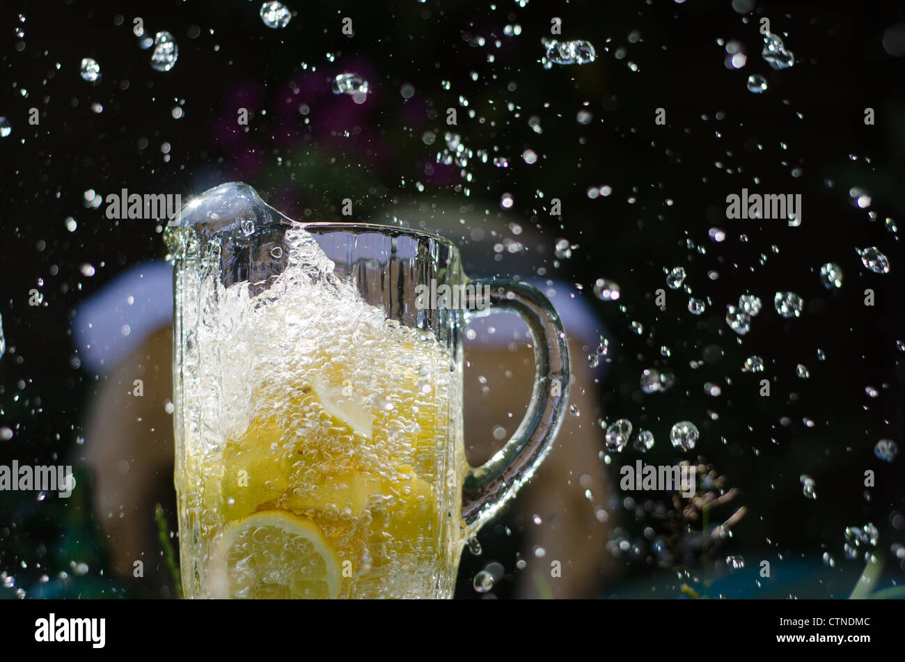 Jug pouring water glass hi-res stock photography and images - Alamy