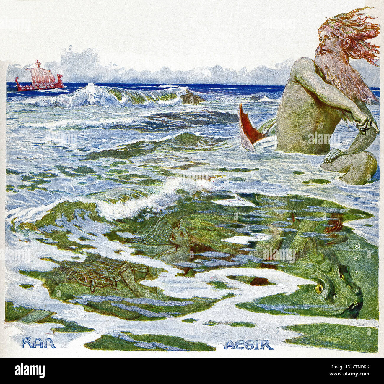 Aegir and ran hi-res stock photography and images - Alamy