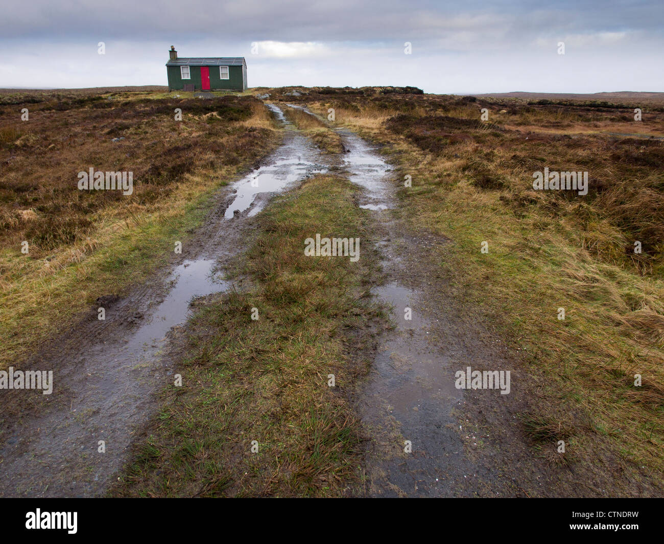 Shieling and Path, Isle of Lewis, Scotland Stock Photo - Alamy