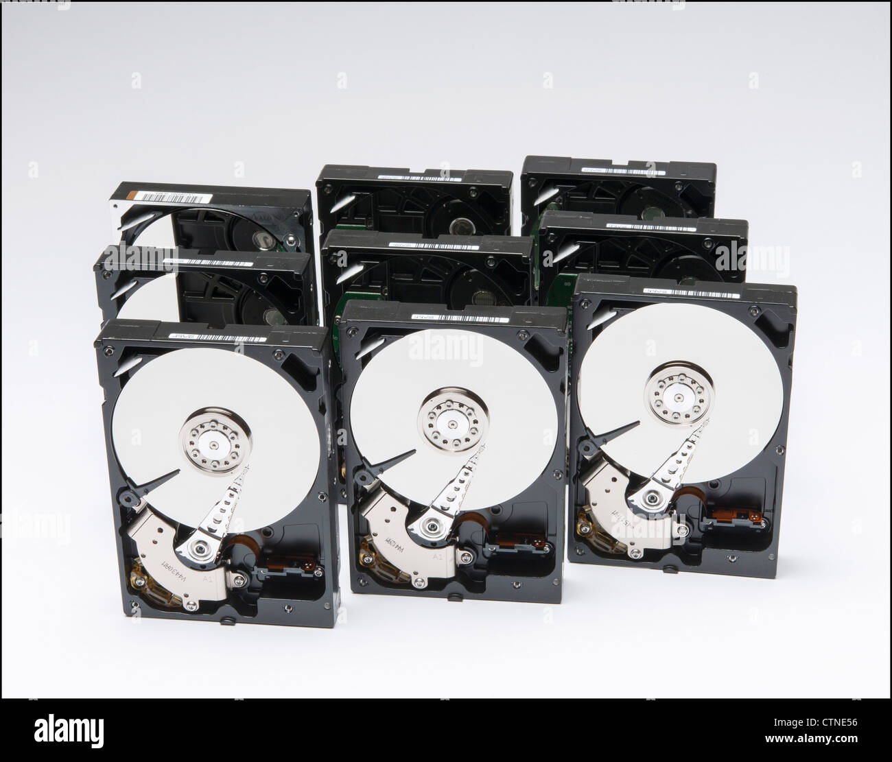 Computer hard drives Stock Photo - Alamy