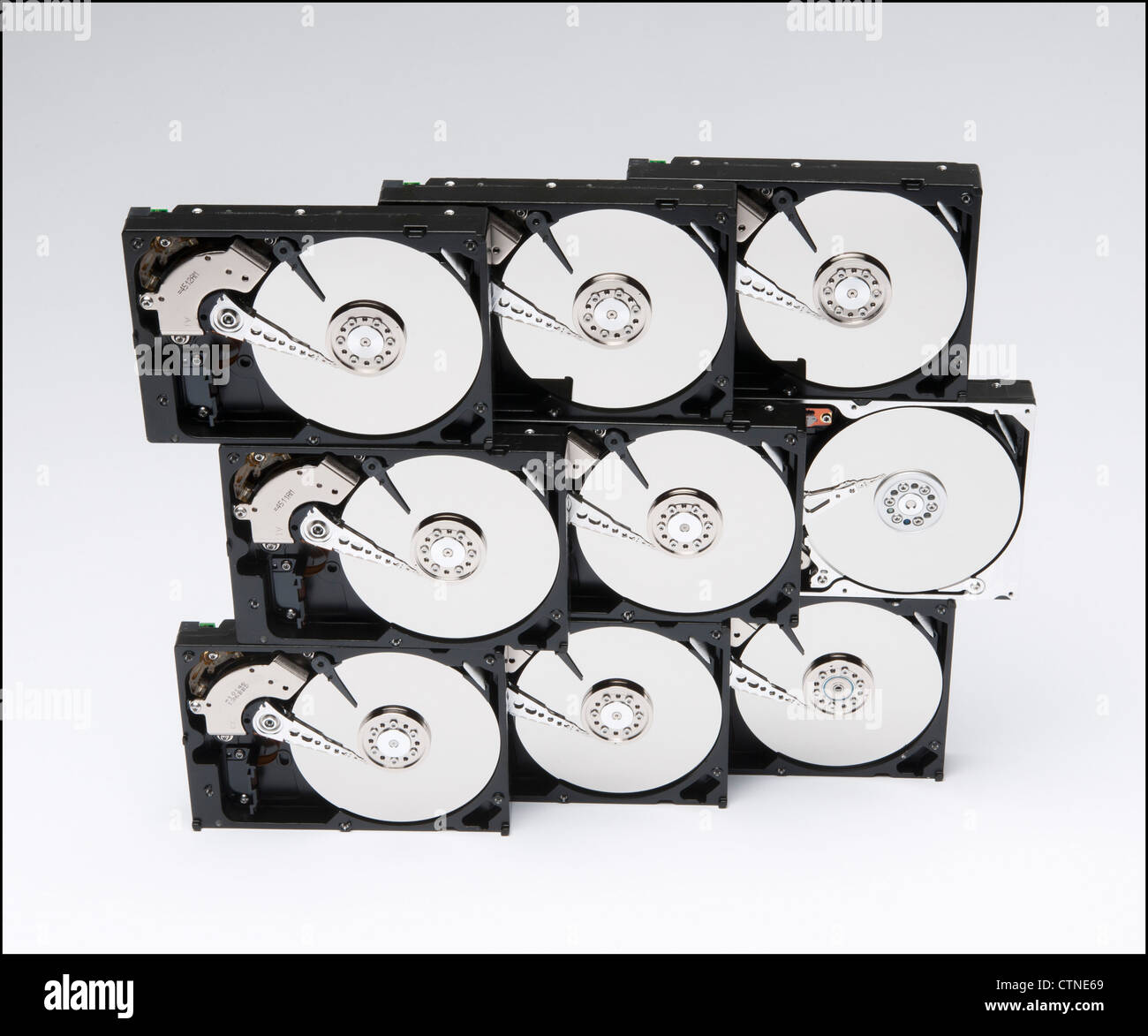 Computer hard drives Stock Photo - Alamy