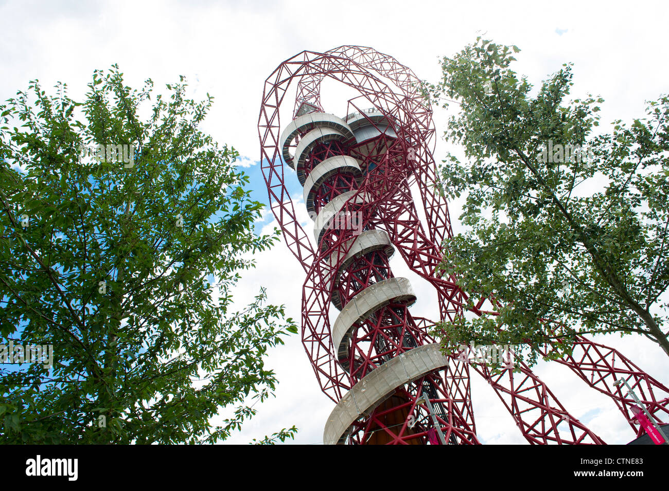 The ArcelorMittal Orbit is a 115-metre-high (377 ft) sculpture and ...