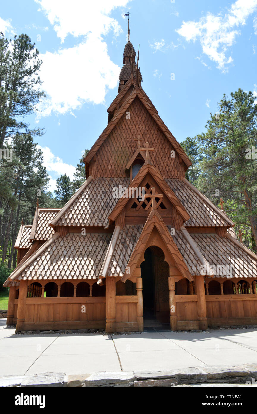 A touch of Norway at the Chapel in the Hills, Rapid City, South Dakota ...