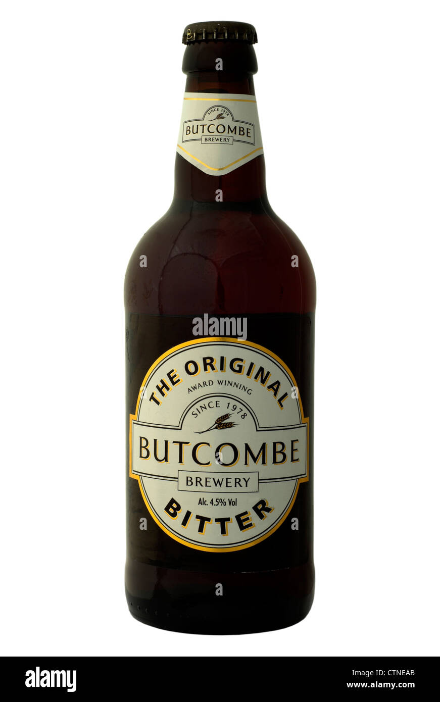 Butcombe - Bitter beer bottle - current @ 2012 Stock Photo - Alamy