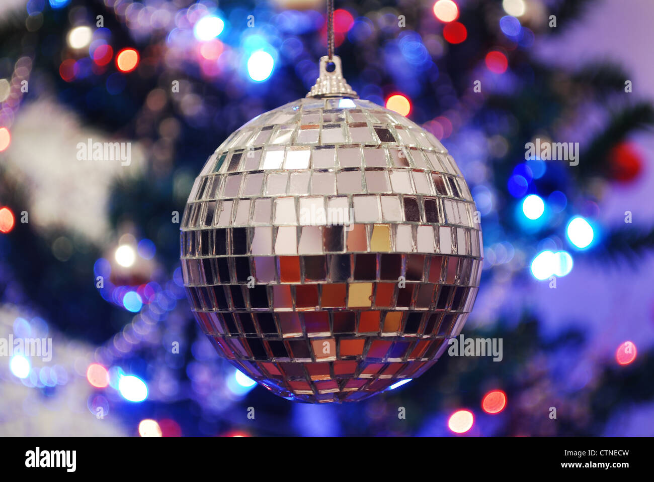 Party with a disco ball hi-res stock photography and images - Alamy