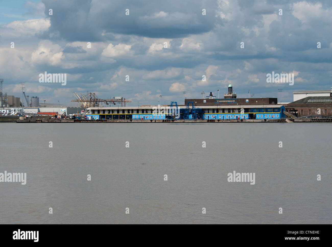 London International Cruise Terminal On The River Thames Tilbury Essex ...
