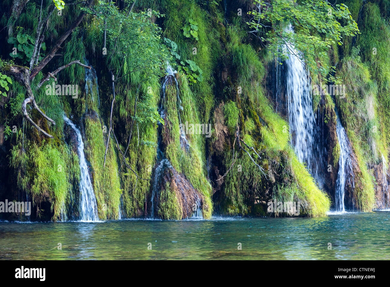 Small waterfalls plitvice lakes hi-res stock photography and images - Alamy