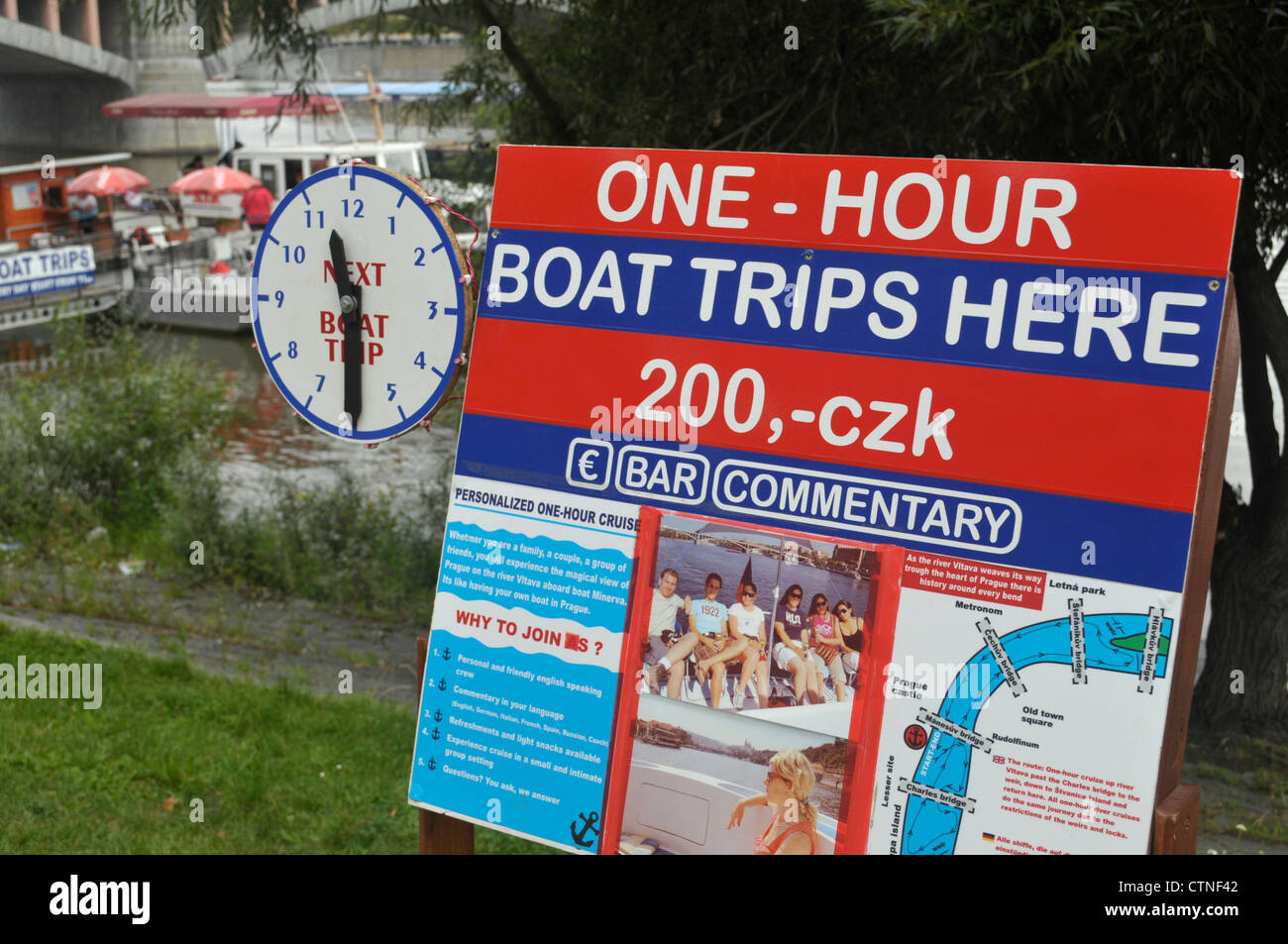 Advertising boat hi-res stock photography and images - Alamy