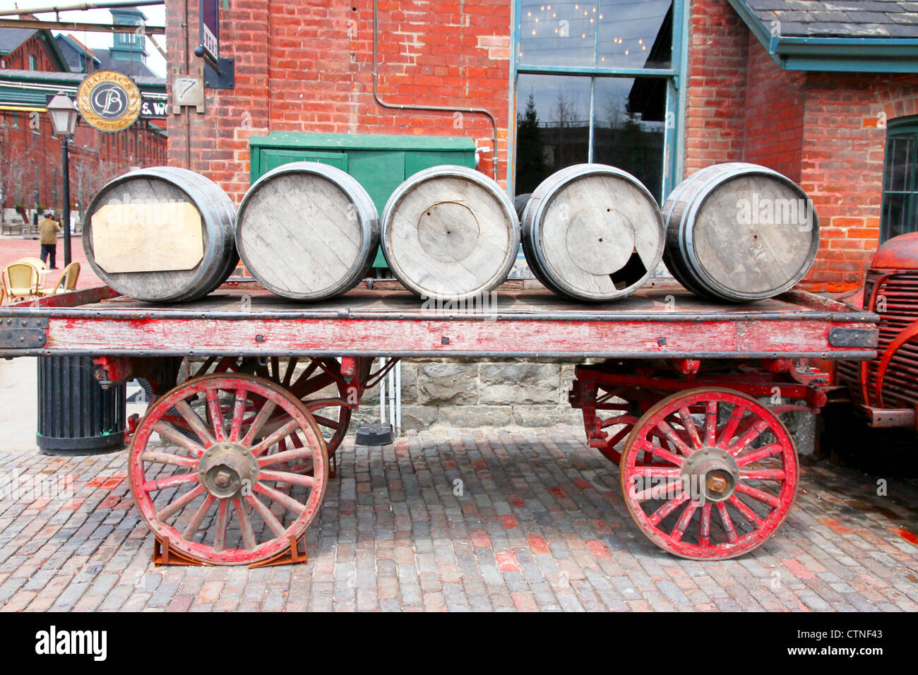 Old Wooden Cart Stock Photo - Alamy