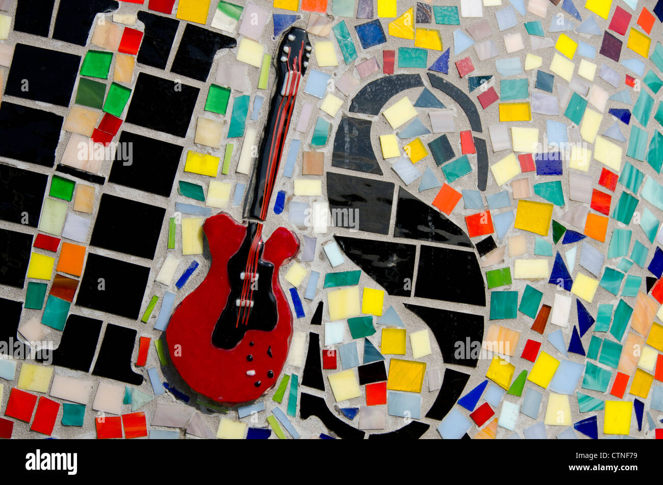 Tennessee, Memphis. B.B. King & Elvis Presley Welcome Center, large ...