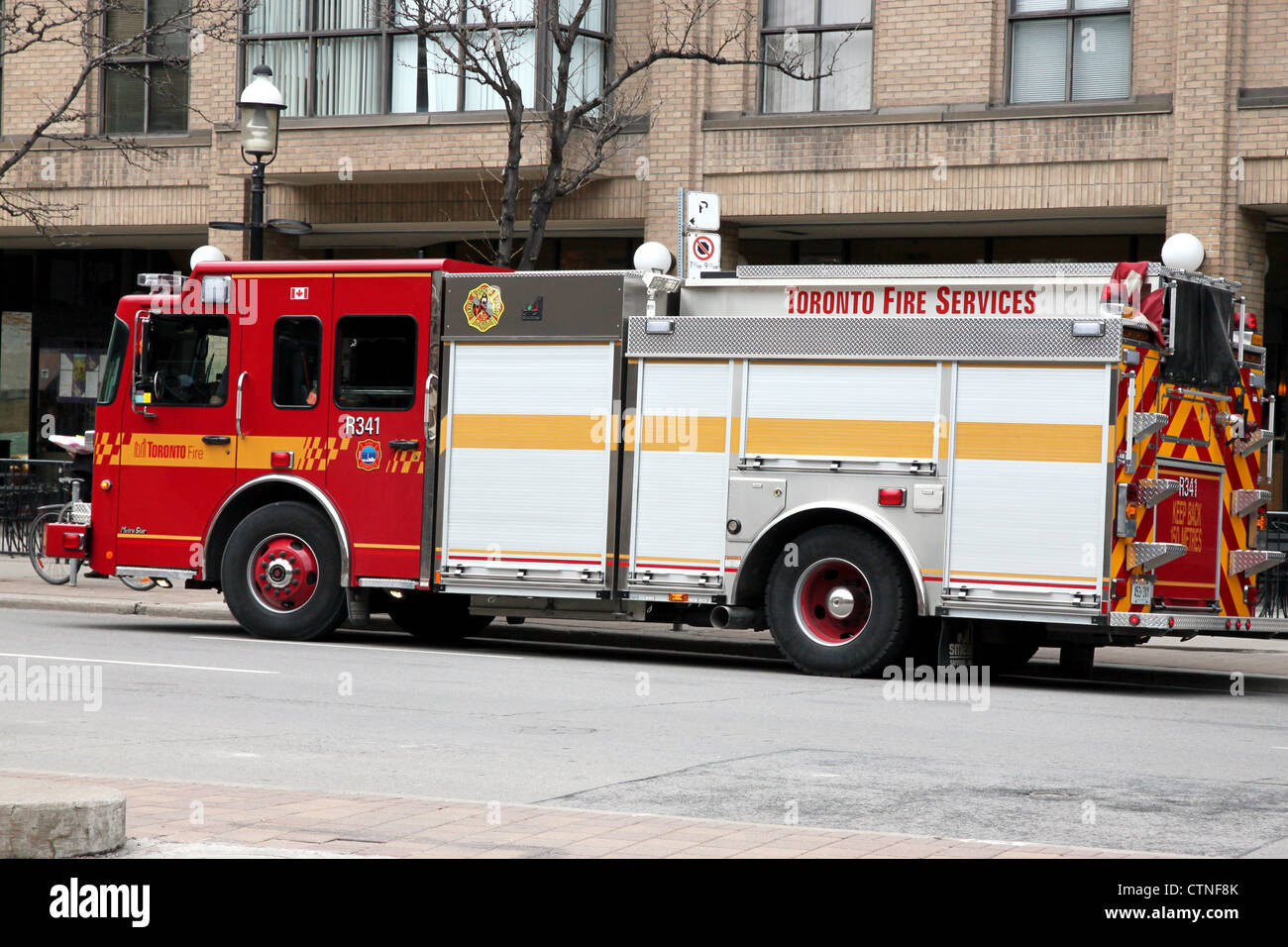 Toronto Fire Department Truck Stock Photo - Alamy