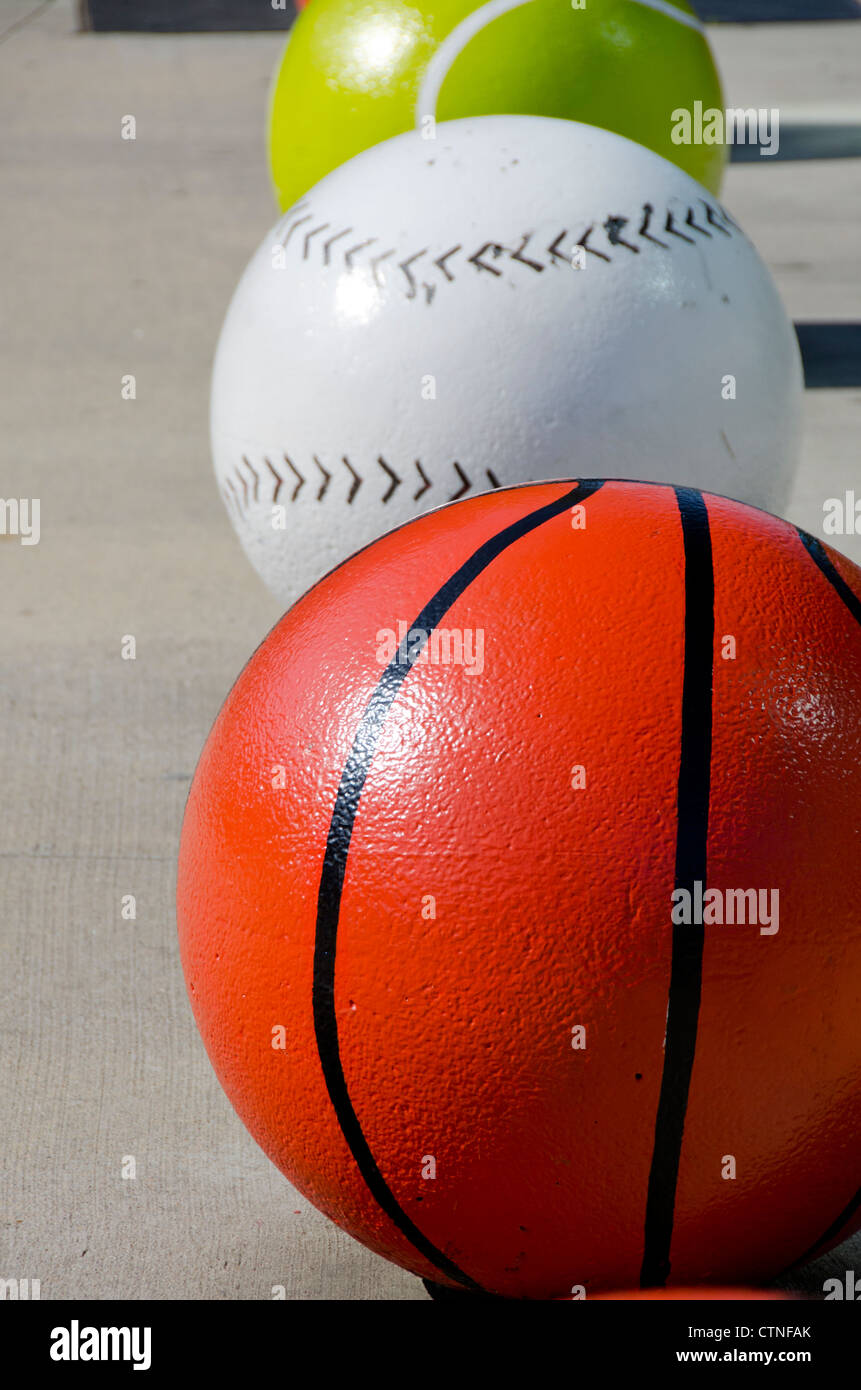 Tennessee, Memphis. FedEx Forum sport and event stadium. Detail of ...