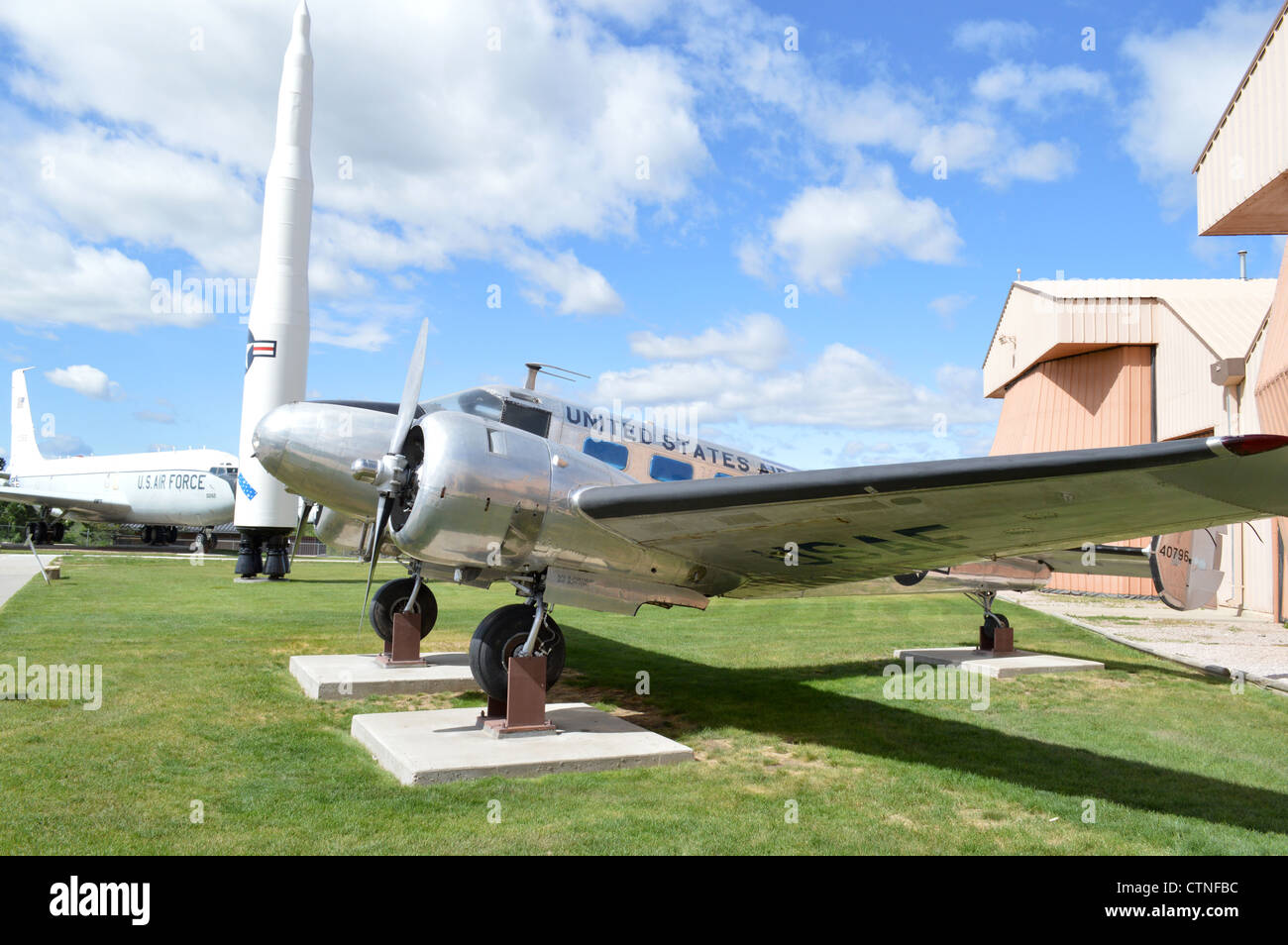 South Dakota Air and Space Museum at Ellsworth AFB in Rapid City Stock ...