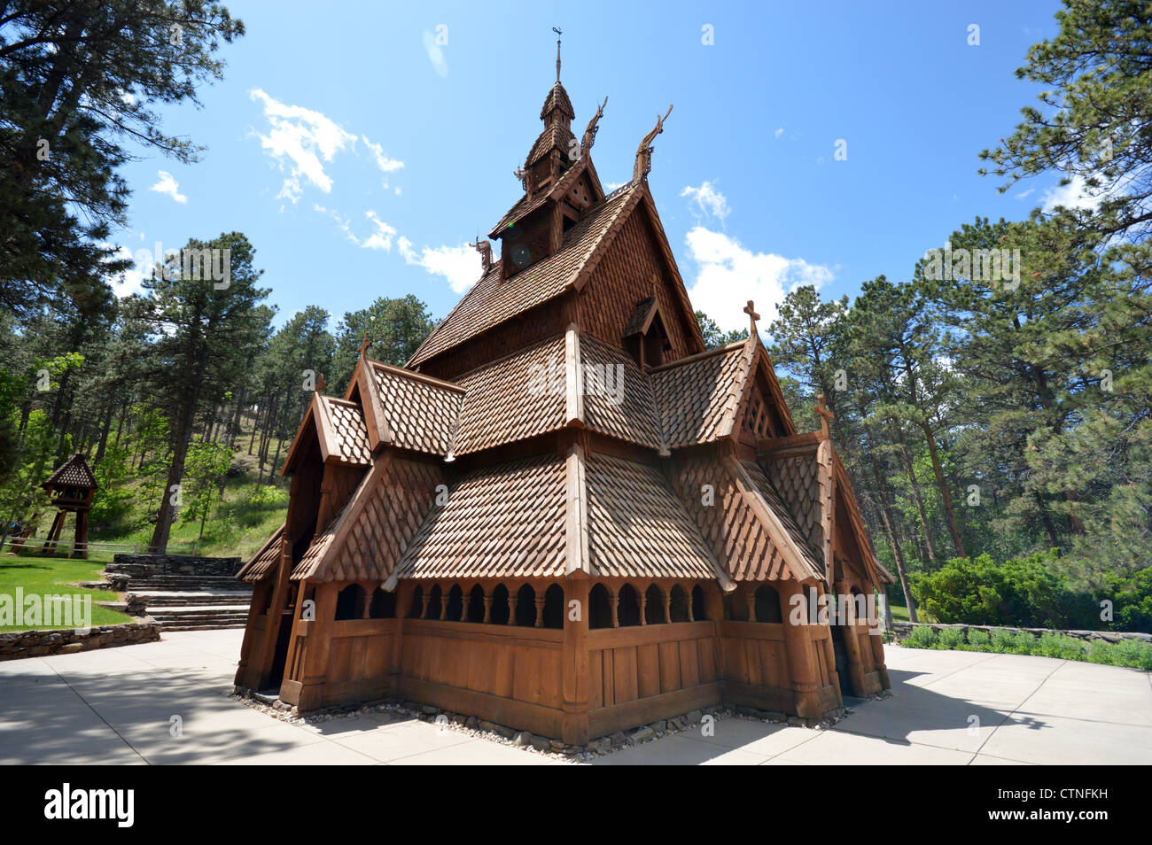 A touch of Norway at the Chapel in the Hills, Rapid City, South Dakota ...