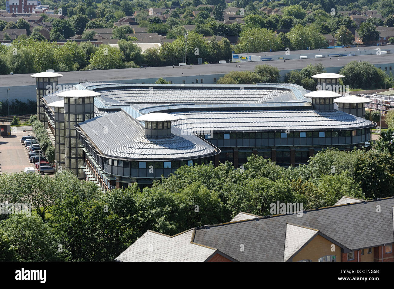 Inland Revenue building tax offices Complex Nottingham england uk Stock ...