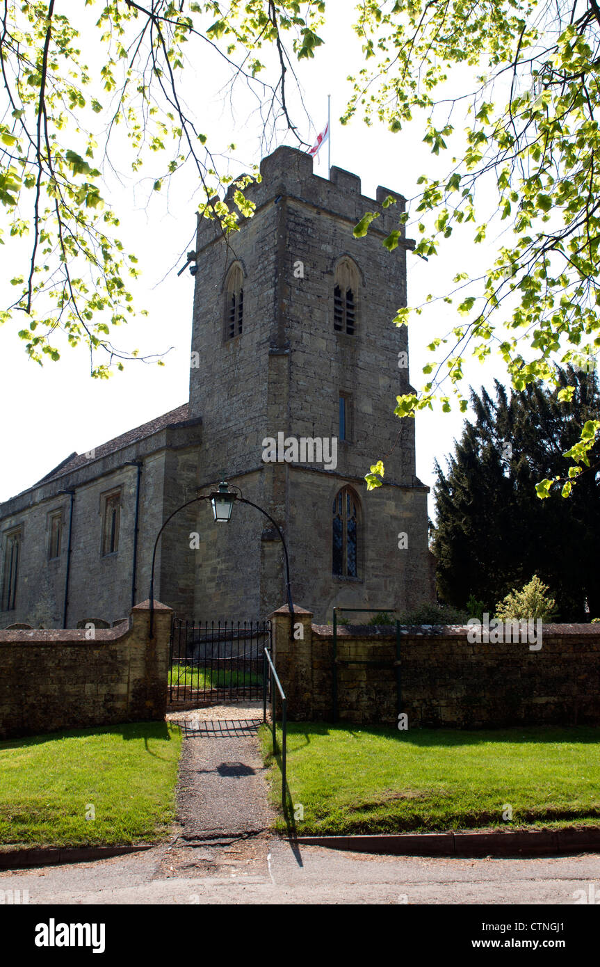 St. Peter`s Church, Windrush, Gloucestershire, UK Stock Photo - Alamy