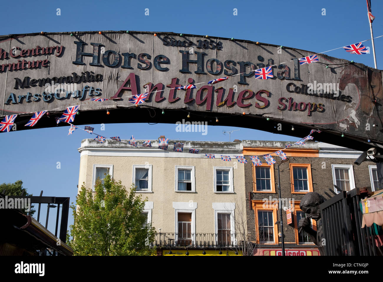 Stables Market Sign; Camden Lock; Camden; London Stock Photo - Alamy