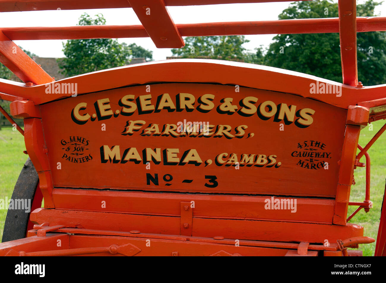 Old farm cart Stock Photo - Alamy