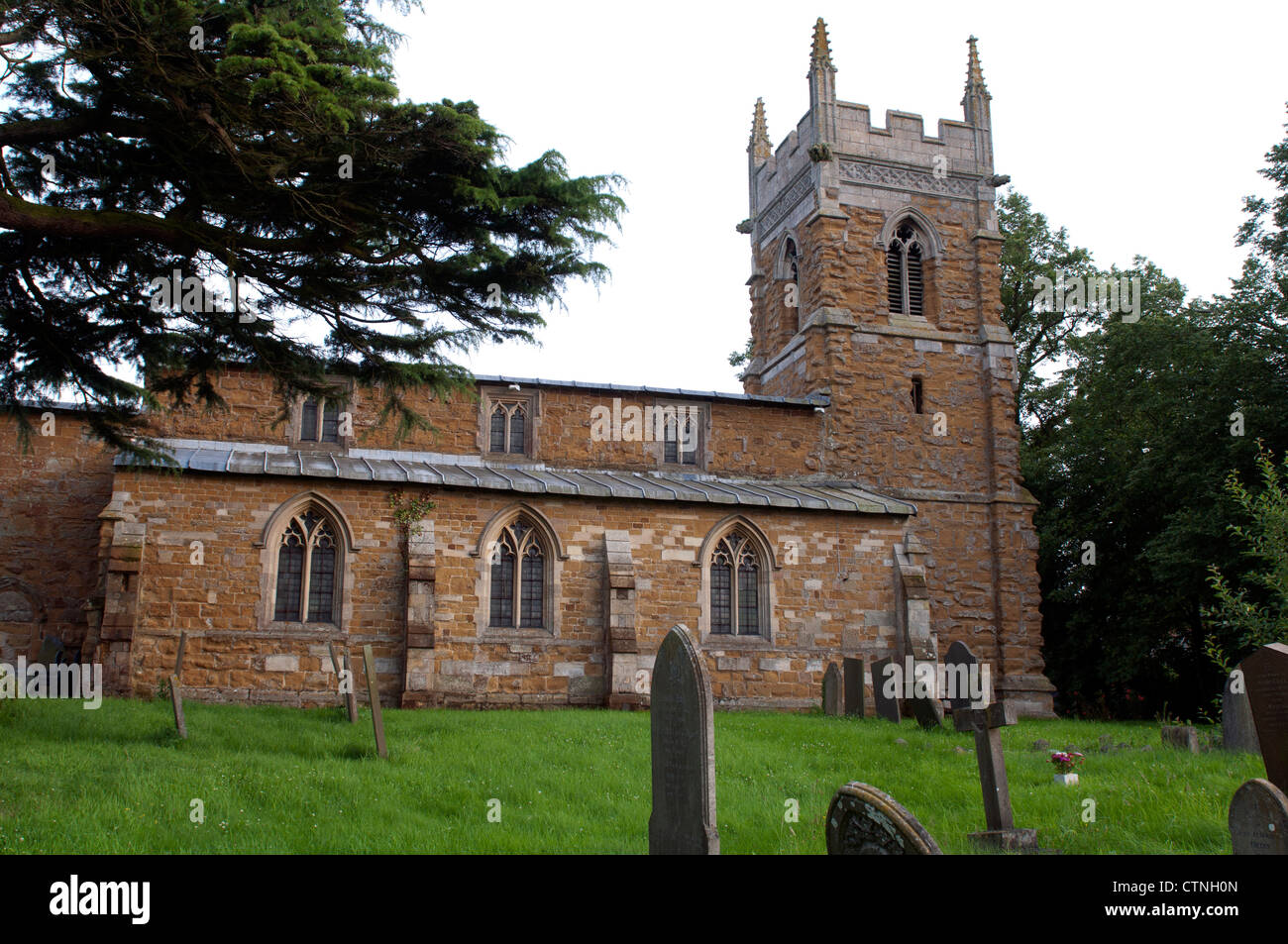 St mary the virgin church, broughton hi-res stock photography and ...
