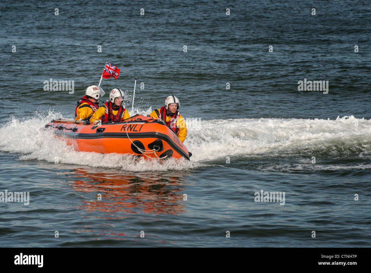 RNLI inshore rescue craft Stock Photo - Alamy