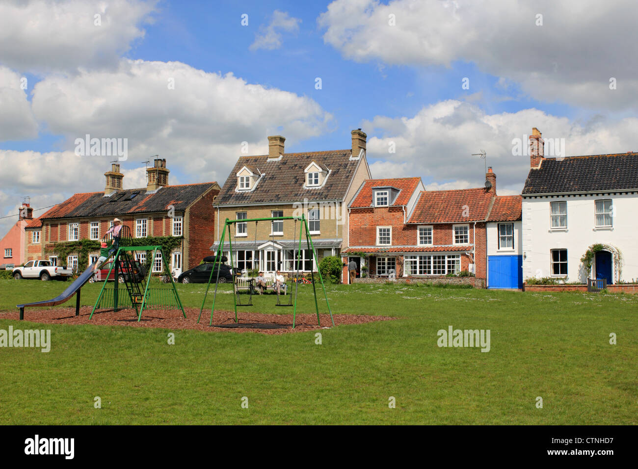 Village green walberswick hi-res stock photography and images - Alamy