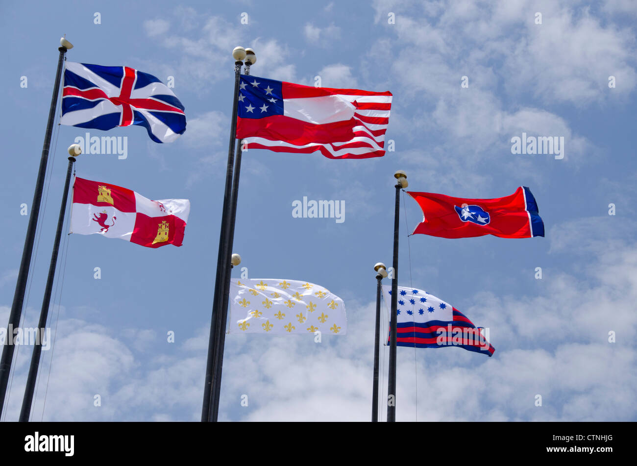 Tennessee, Memphis. Mud Island River Park. Historic Tennessee, North ...