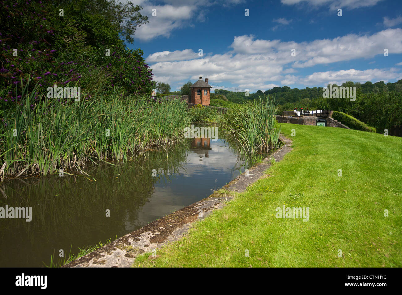 Bratch Locks Toll House Wombourne South Staffordshire England UK Stock ...