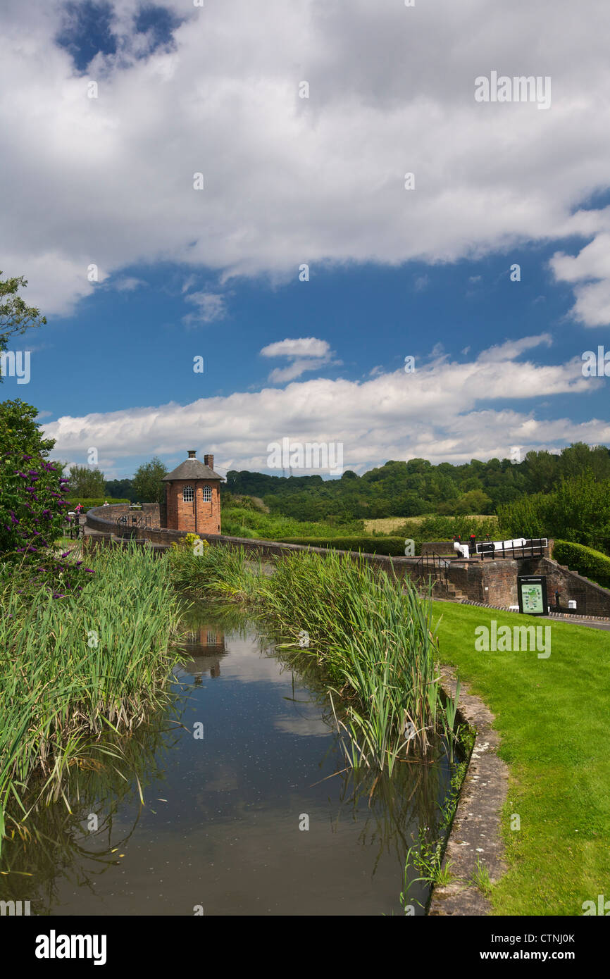 Bratch Locks Toll House Wombourne South Staffordshire England UK Stock ...