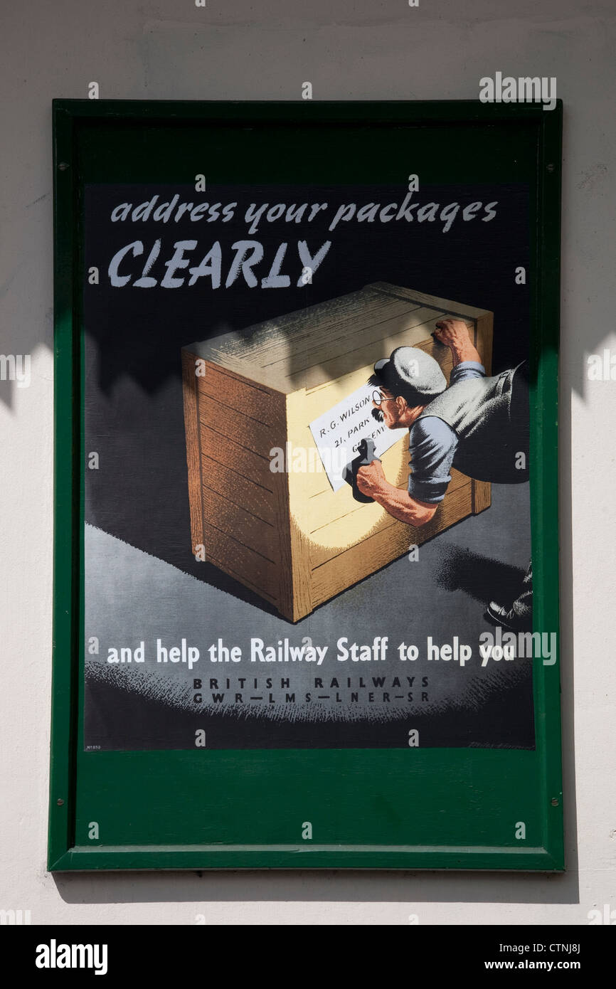 Package Poster, Alresford, Watercress Line, Hampshire, England, UK ...