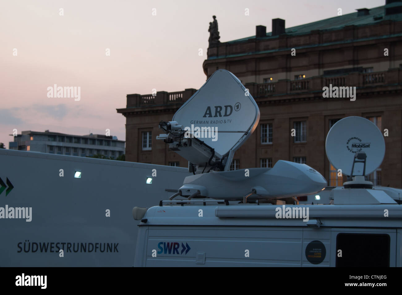 SWR, the Southwest German Radio&TV Corporation is recording and ...