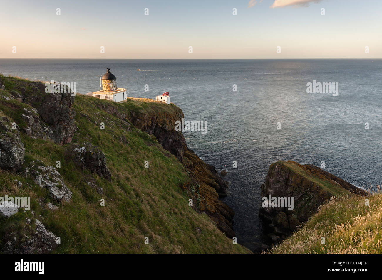 St abbs lighthouse berwickshire scotland hi-res stock photography and images - Alamy