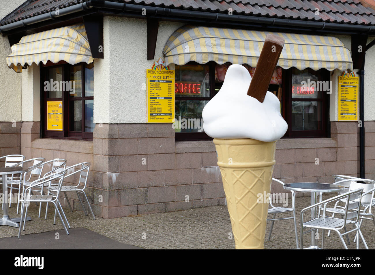 Ice cream stall model hi-res stock photography and images - Alamy