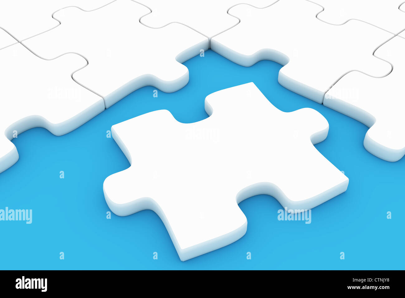 Puzzle piece not fitting hi-res stock photography and images - Alamy