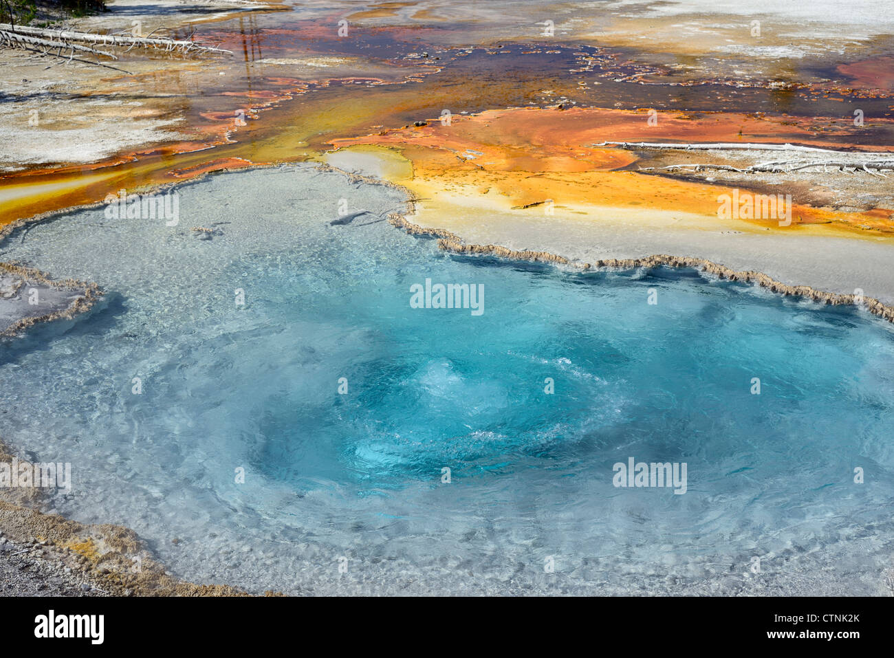 Firehole spring yellowstone hi-res stock photography and images - Alamy