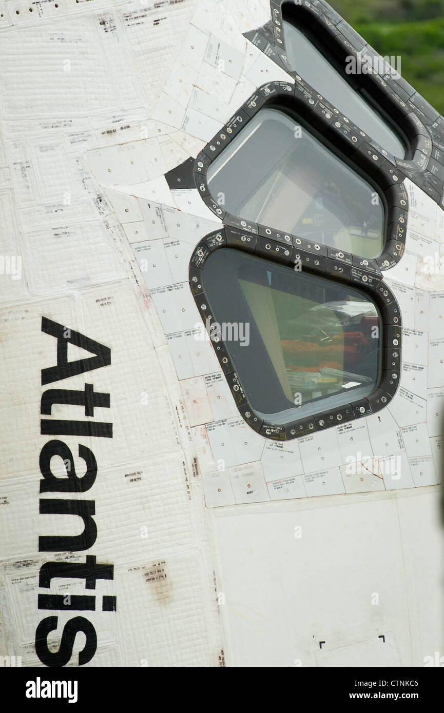 The Space Shuttle Atlantis, a retired orbiter from NASA’s Space Shuttle ...