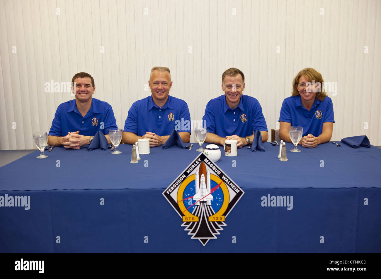 The astronauts of STS-135, the final space shuttle mission, have ...