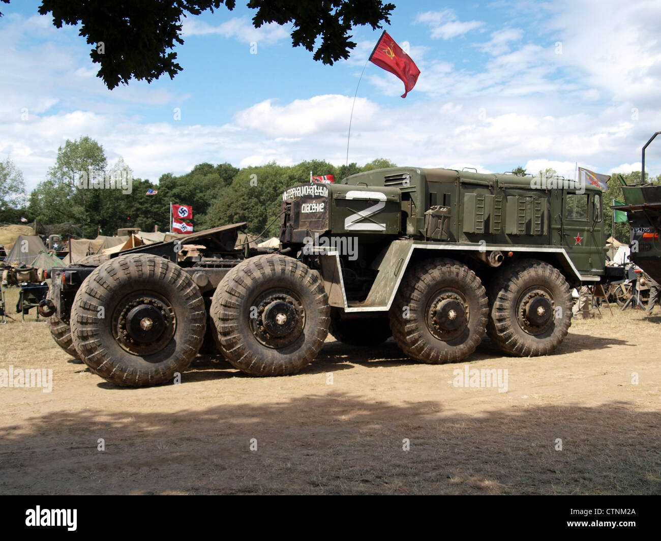 The MAZ 537, a Soviet-built military vehicle from 1959, is recognized ...