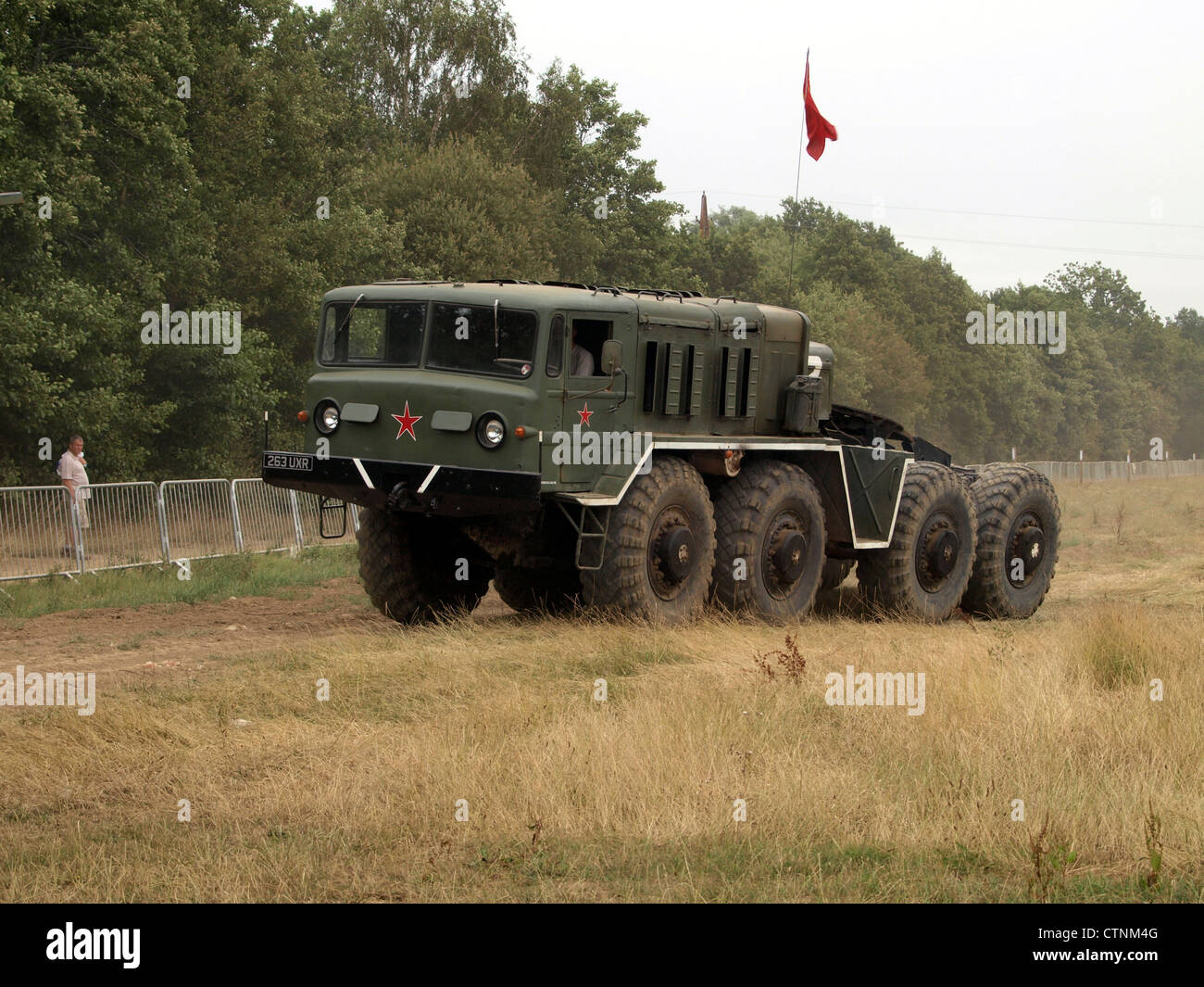 The MAZ 537, a military vehicle produced in 1959, is an all-terrain ...