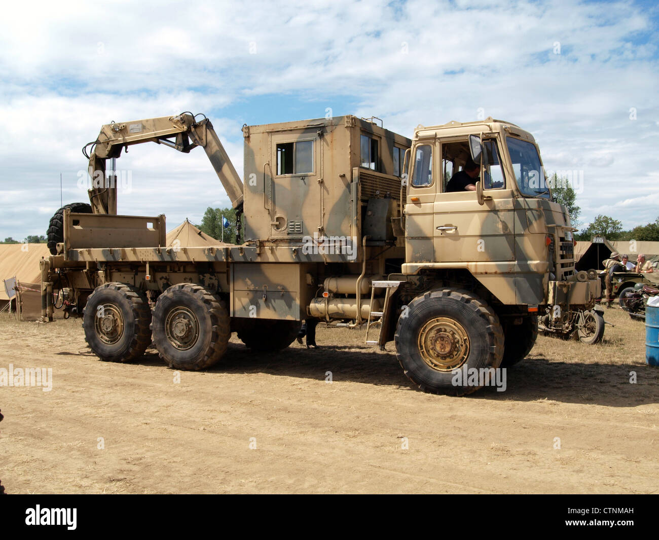 The Foden recovery truck is a heavy-duty military vehicle designed to ...