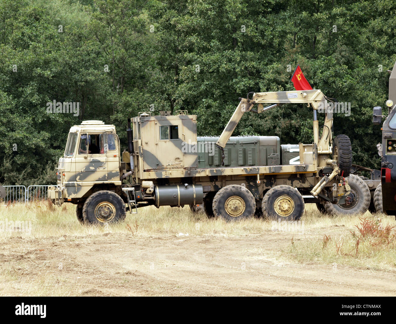 The Foden recovery truck, a military vehicle, is designed for the ...