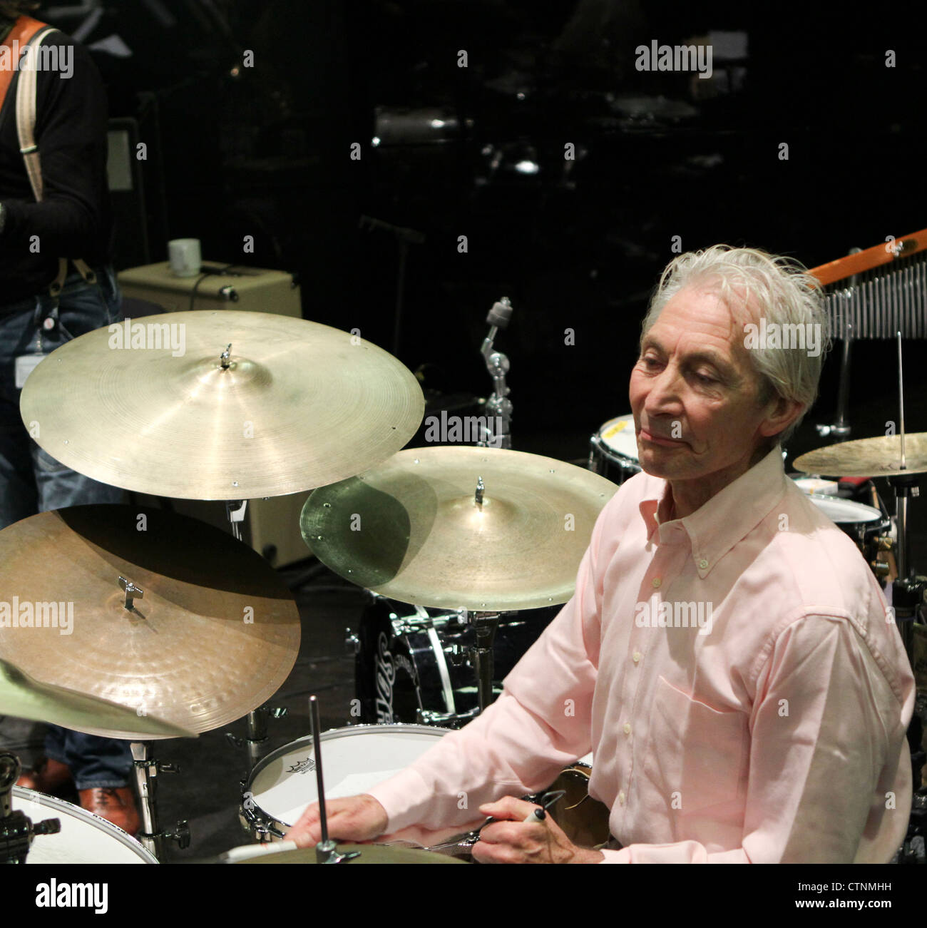 Drummer Charlie Watts The Rolling Stones is a great jazz lover. He ...