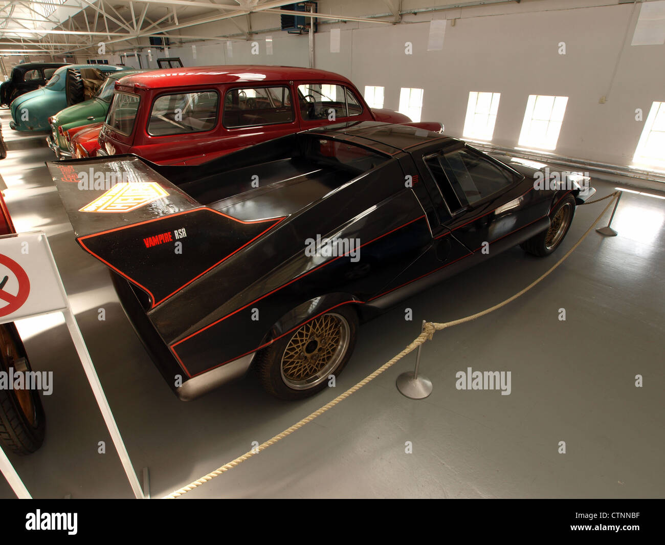 The Skoda 110 Super Sport 'Ferat' Type 724, displayed at the Skoda ...