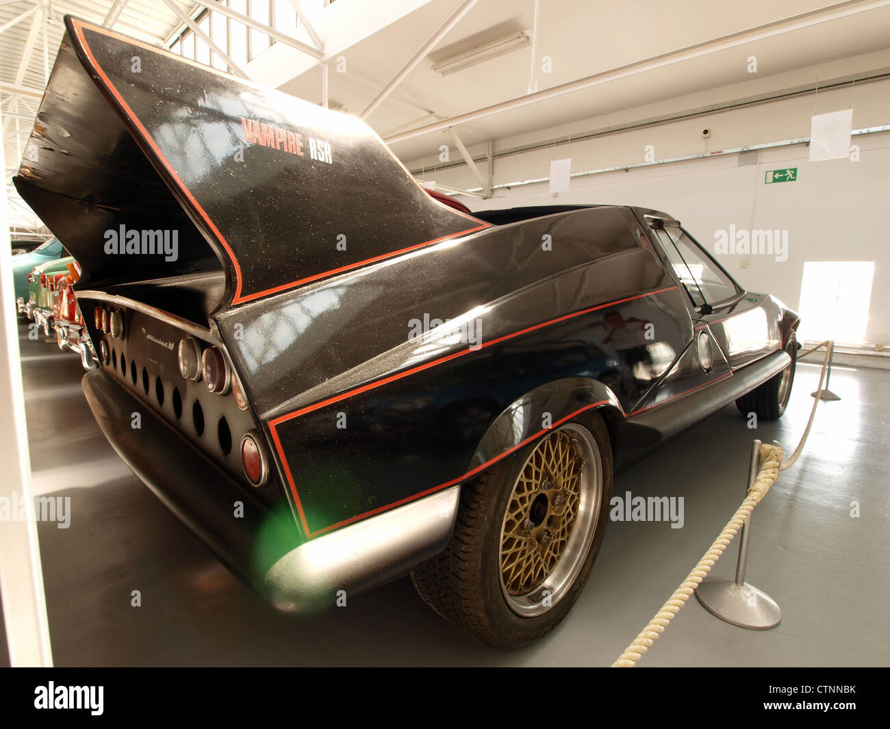 The Skoda 110 Super Sport 'Ferat' Type 724, displayed at the Skoda ...