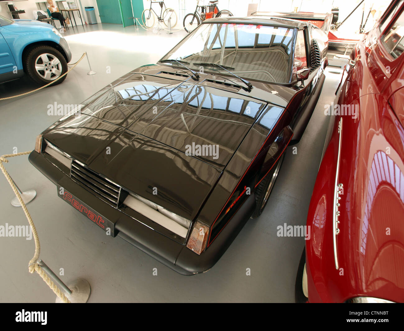 The Skoda 110 Super Sport 'Ferat' Type 724, showcased at the Skoda ...