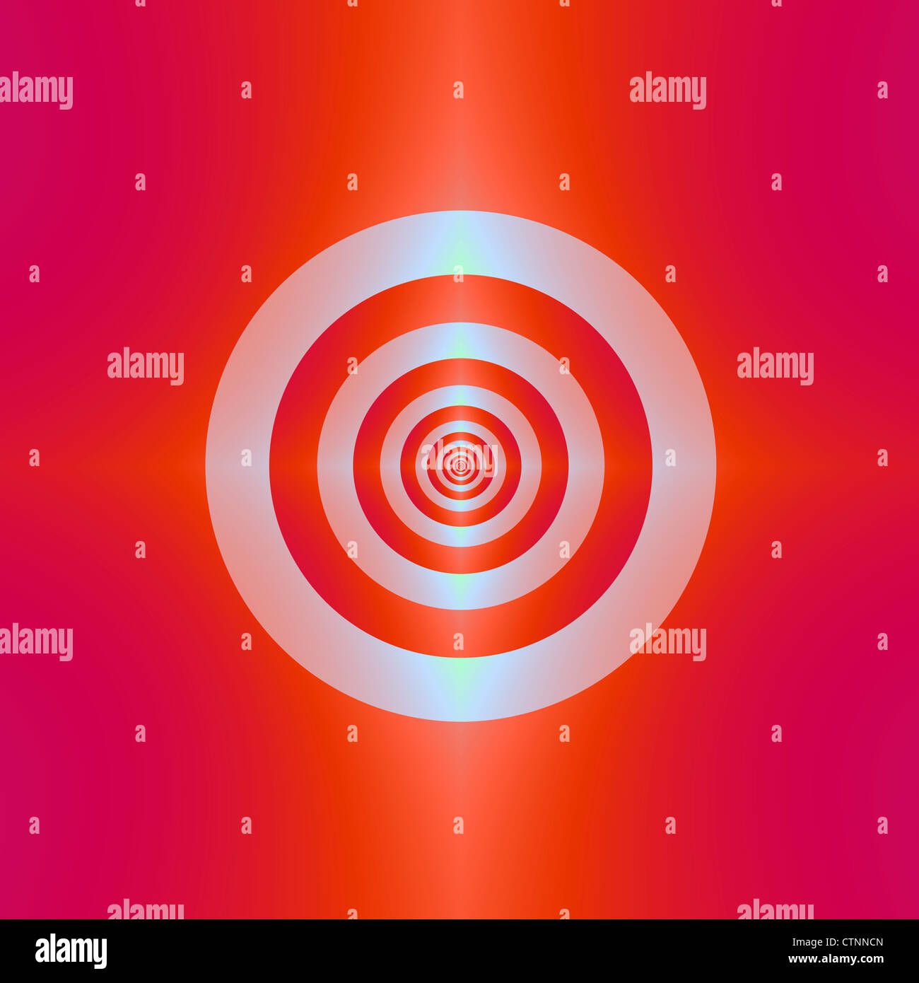 Pale Blue Rings on Red Stock Photo - Alamy