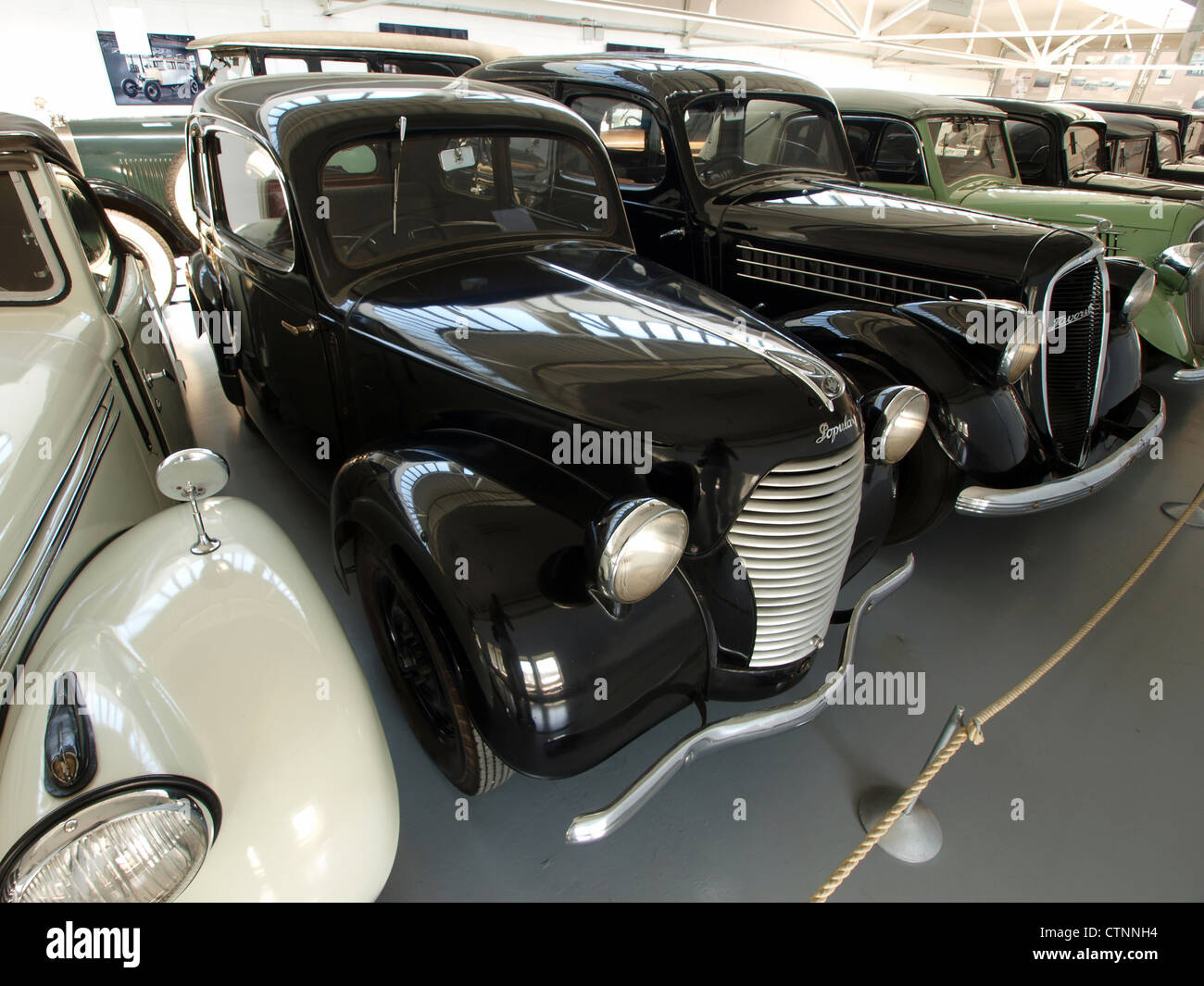 The 1939 Skoda Popular 995 type 937, housed at the Skoda Museum, is a ...