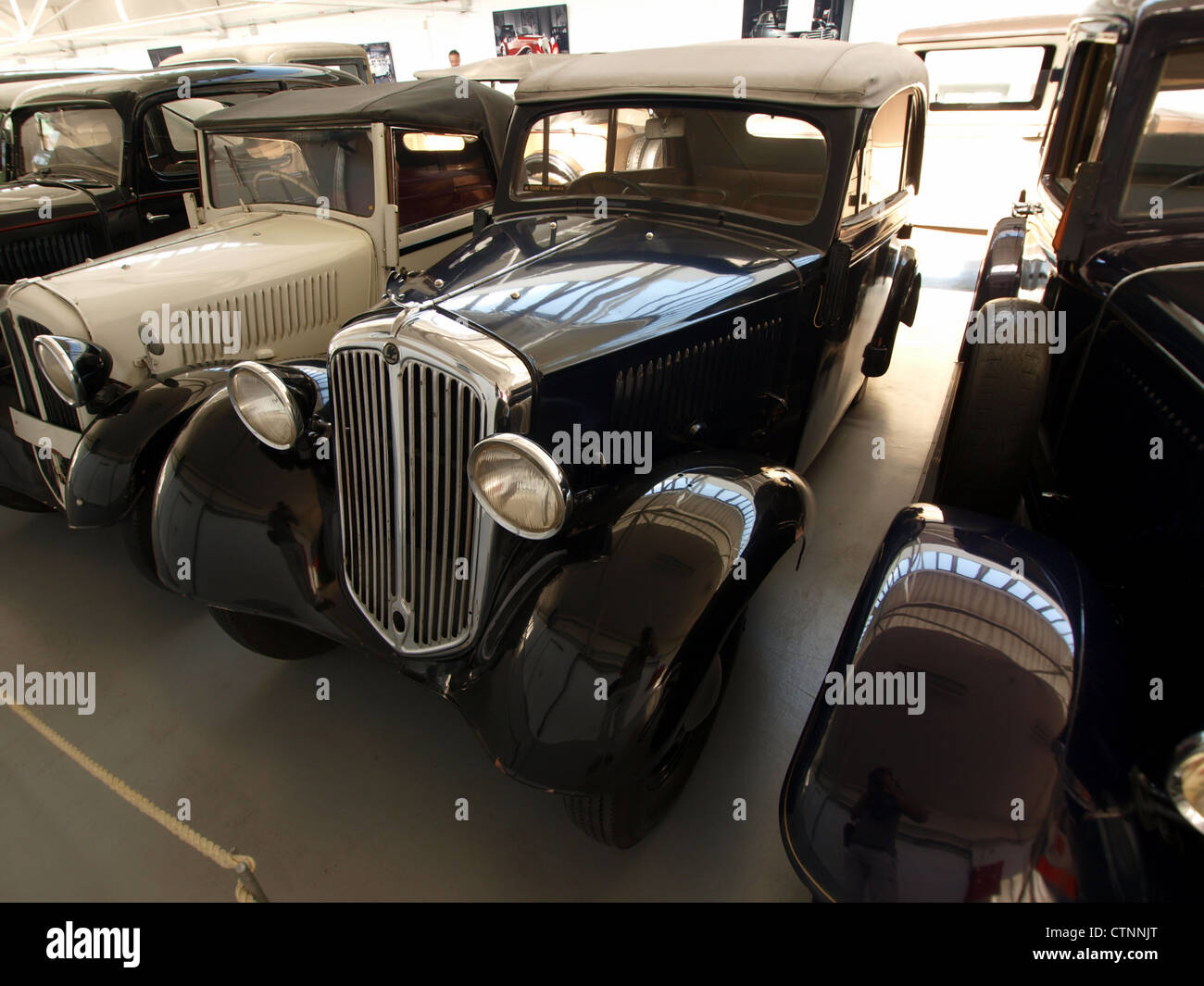 The 1934 Skoda Popular 420 is a classic car displayed at the Skoda ...