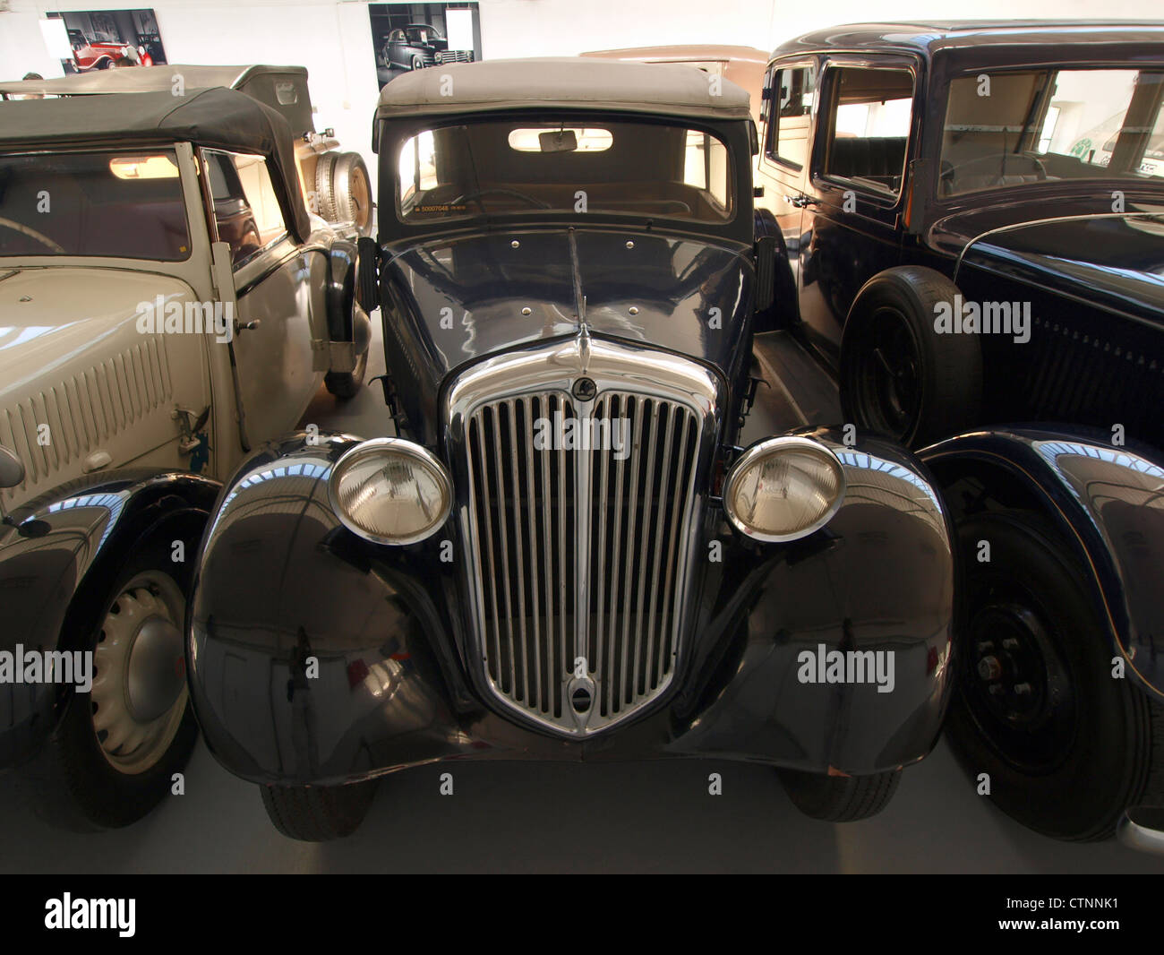 The 1934 Skoda Popular 420 is a classic car displayed at the Skoda ...